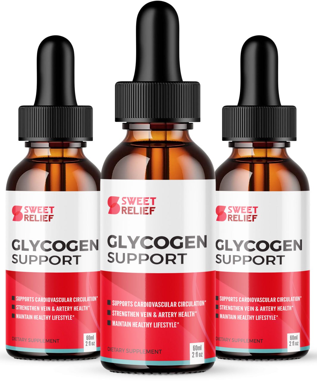 (3 Pack) Sweet Relief Glycogen Support, Sweet Relief Drops to Maintain ...