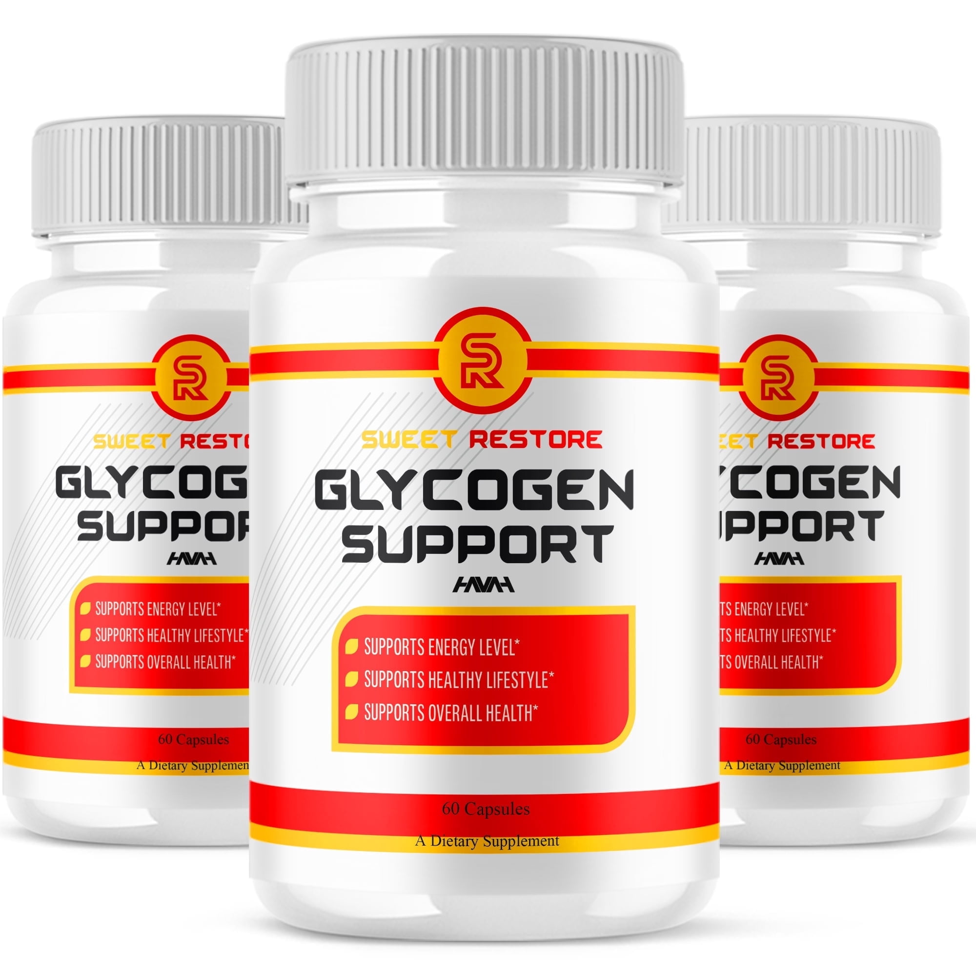 (3 Pack) Sweet Restore Glycogen Support, Sweet Restore Supplement (180 ...