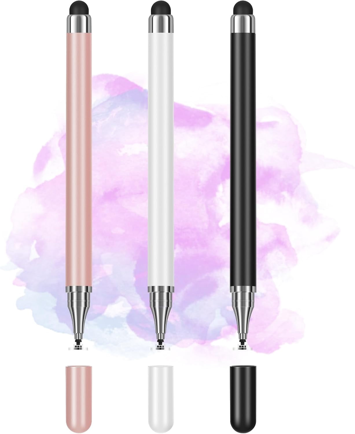 3-Pack Tablets Stylus Pen for All Touchscreen with Precision Disc Tip ...