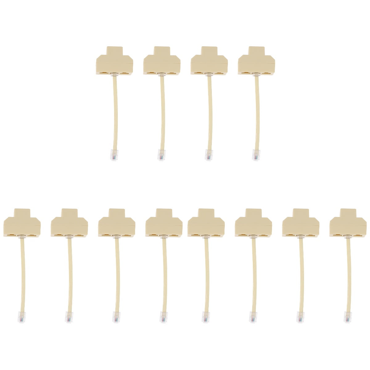 3 Pack Telephone Line Splitter Landline Speaker Banana Plugs The Call ...