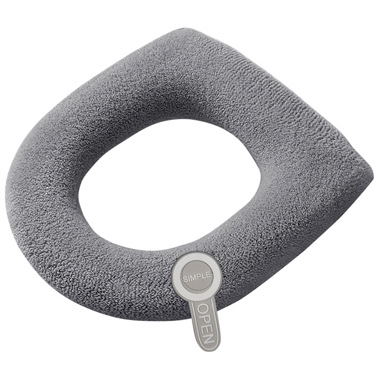 3 Pack Thicker Toilet Seat Cover- Soft Warmer Toilet Seat Cushion Cover ...