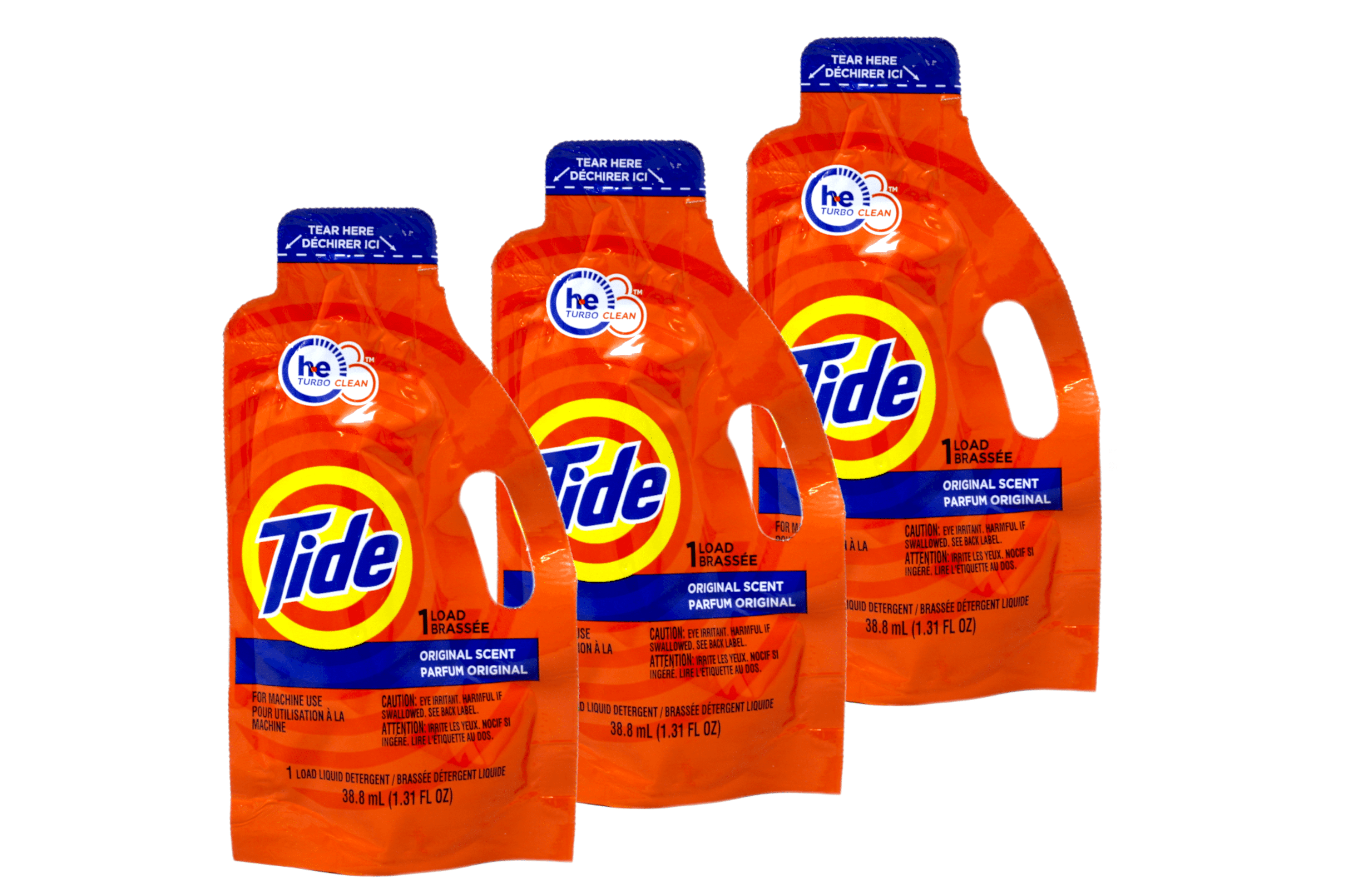 3 Pack - Tide Ultra Concentrated Laundry Detergent and Washing Soap ...