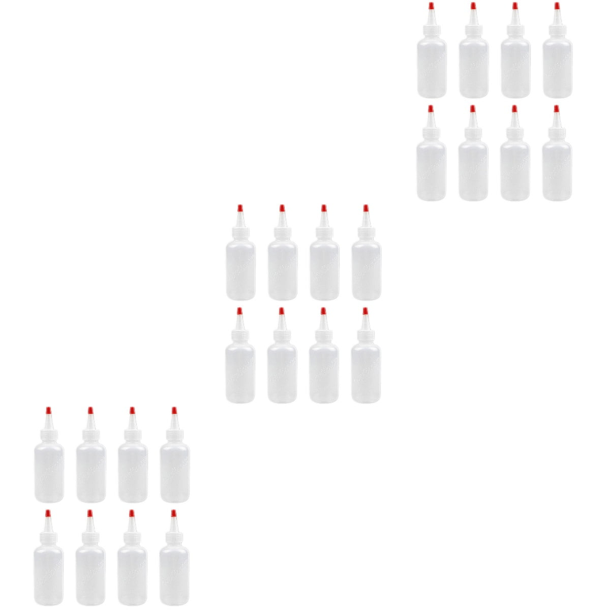 3 Pack Tip Applicator Bottle Glue Squeeze Condiment Dispenser - Walmart.com