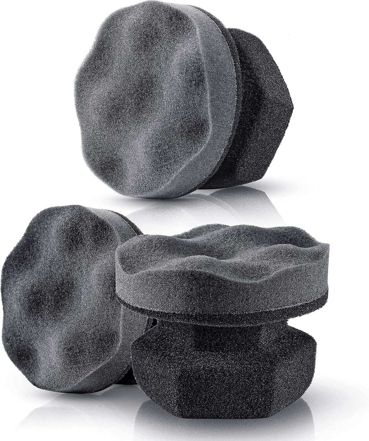 3-Pack Tire Shine Applicator Pads, Reusable Car Detailing Sponge for ...