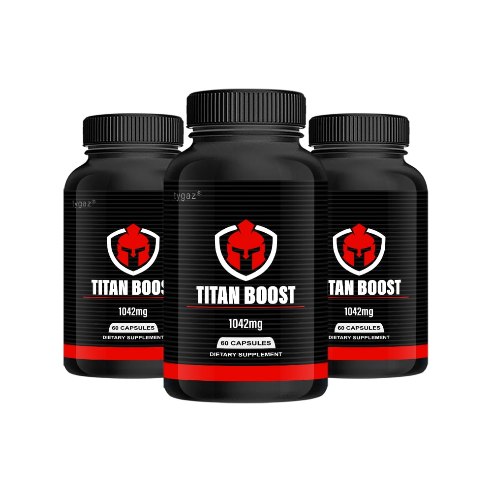 (3 Pack) Titan Boost - Titan Boost Capsules - Walmart.com