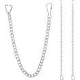 3 Pack Toilet Flapper Chain, 9.8inch Stainless Steel Universal Flapper ...