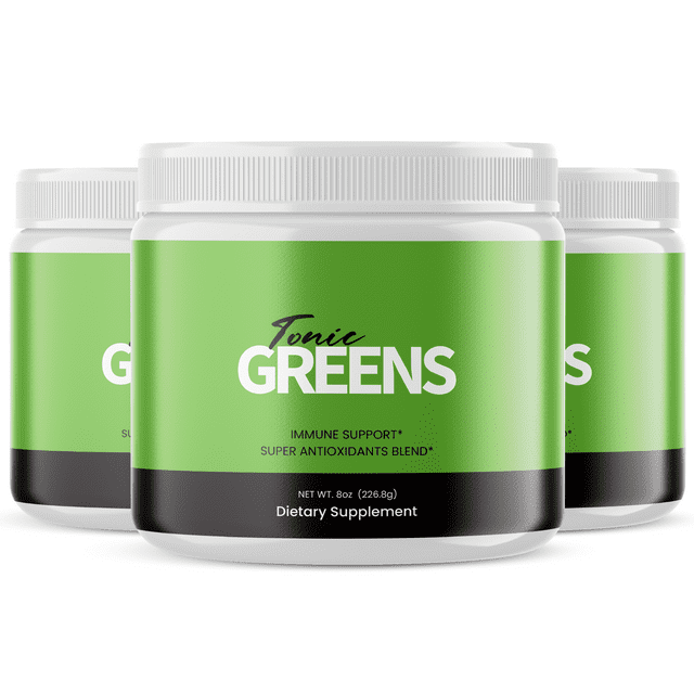 (3 Pack) Tonic Greens Immune Support Super Antioxidants Blend Powder ...