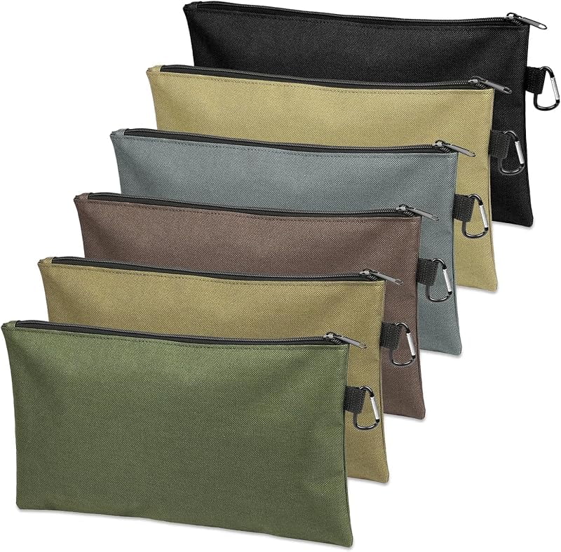 3 Pack Tool Bag Zipper Pouch, Premium Tool Pouch, Utility Multipurpose ...