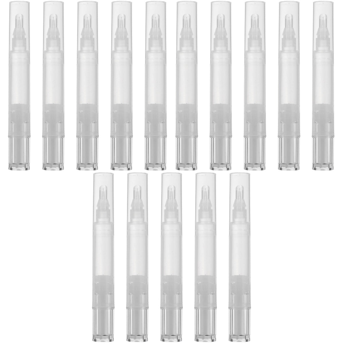 3 Pack Toothpaste Bottled Lip Gloss Storage Containers Travel 12.2X1 ...