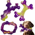 3 Pack Tough Dog Toys for Aggressive Chewers - Indestructible Bacon ...