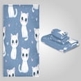 3 Pack Towel Set - Bath Towel, Hand Towel & Washcloth for Daily ...