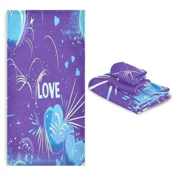 3 Pack Towel Set with Bath Towels, Hand Towels & Washcloths for ...
