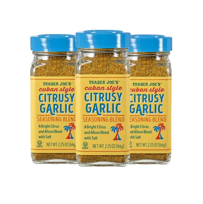 3 Pack | Trader Joe's Cuban Style Citrusy Garlic Seasoning Blend, 2.25 ...