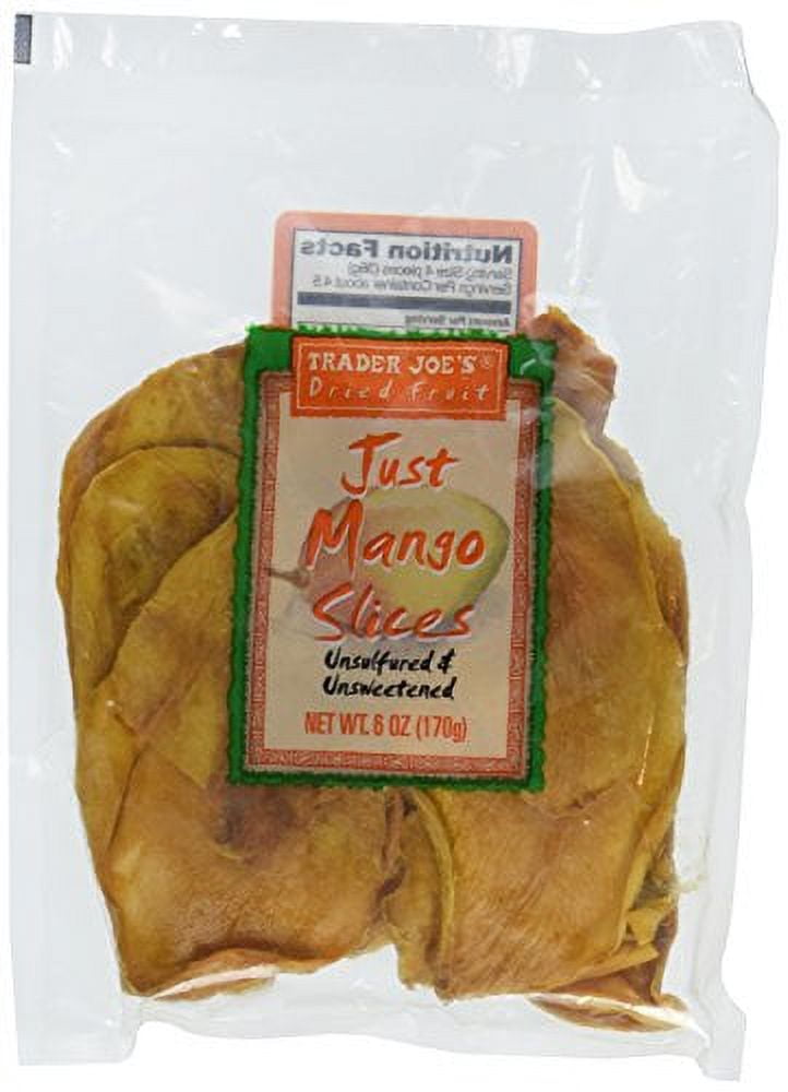 3 Pack Trader Joe's Dried Fruit Just Mango Slices (6 Oz) - Walmart.com