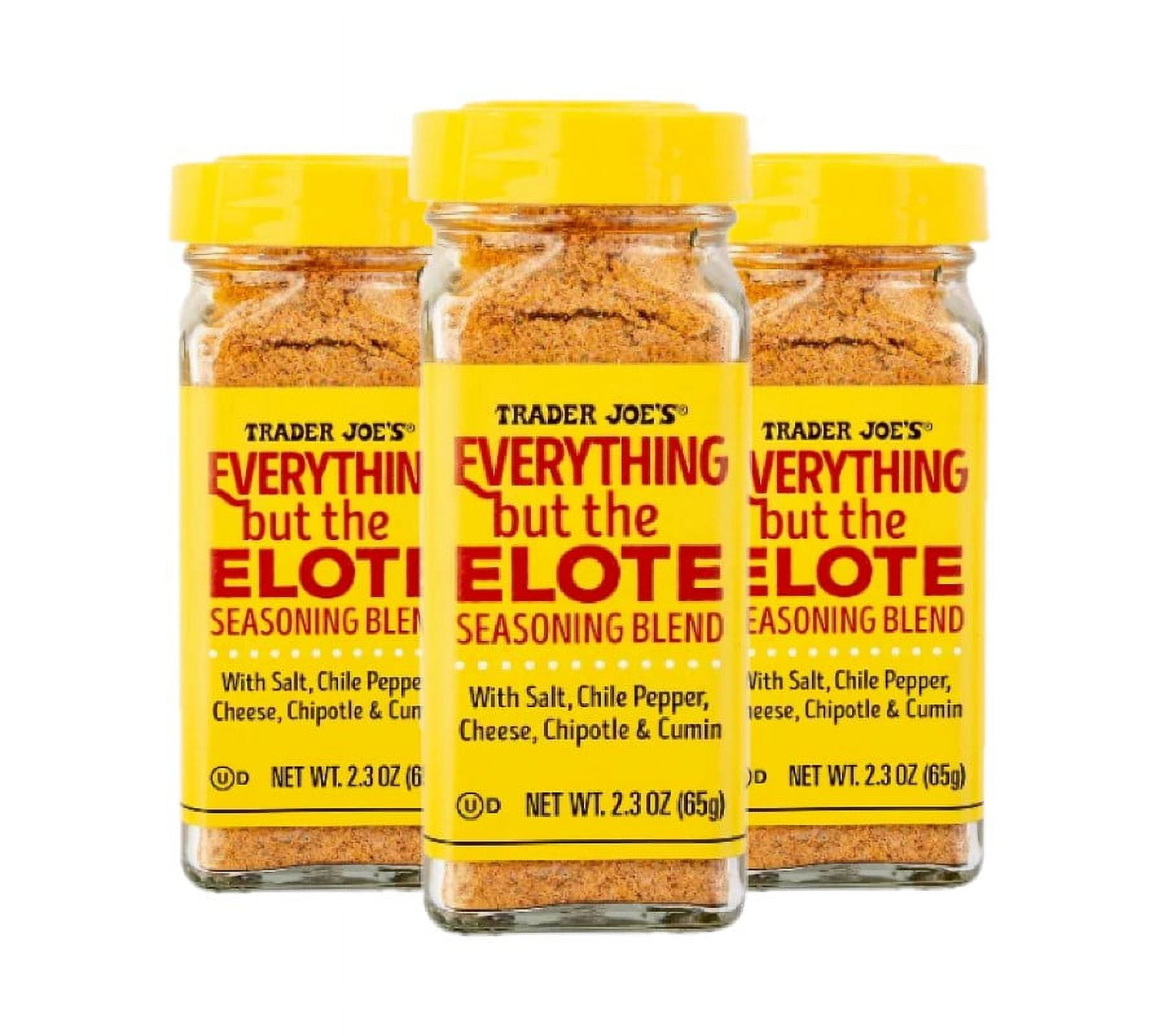 3 Pack | Trader Joe's Everything But The Elote Seasoning Blend, 2.3 oz ...