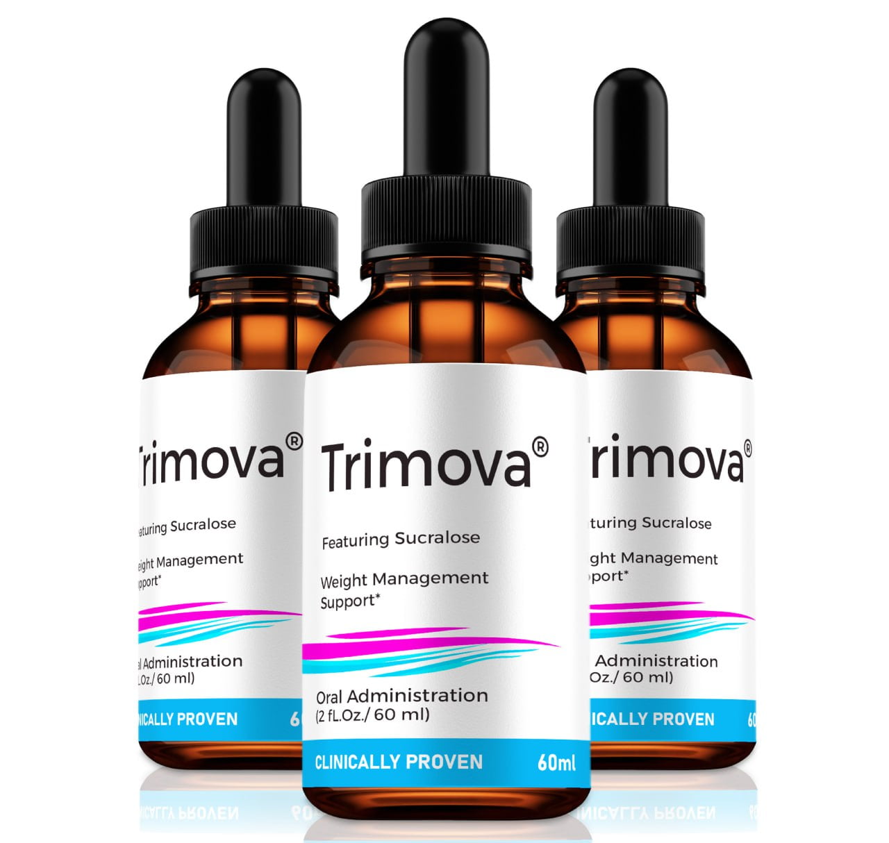 (3 Pack) Trimova Weight Loss Drops, Trimova Metabolism Vitamin, Maximum ...