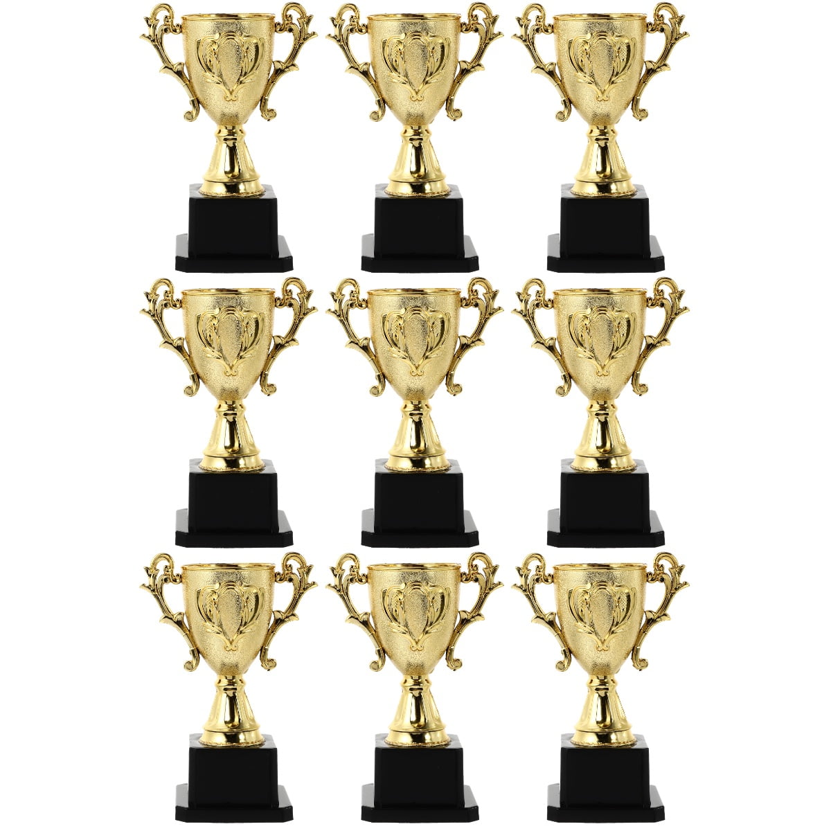 3 Pack Trophies Children's Plastic Trophy Mini Student - Walmart.com