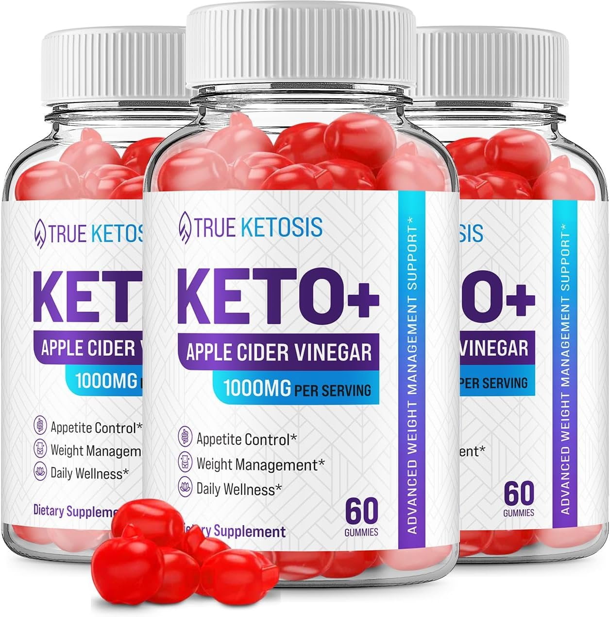 3 Pack True Ketosis ACV Gummies - Official - Keto True Ketosis ACV ...