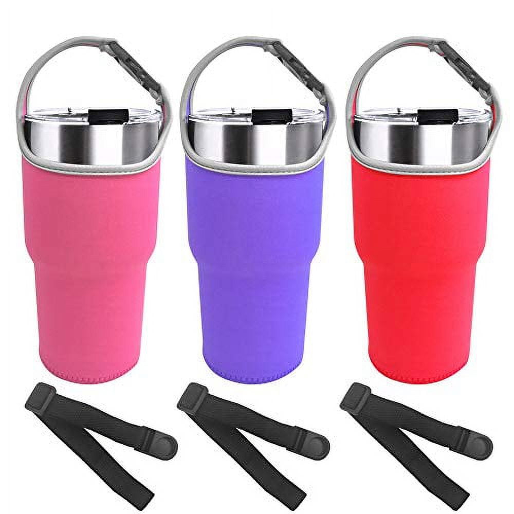 3 Pack Tumbler Carrier Holder Pouch For All 30oz Stainless Steel Travel