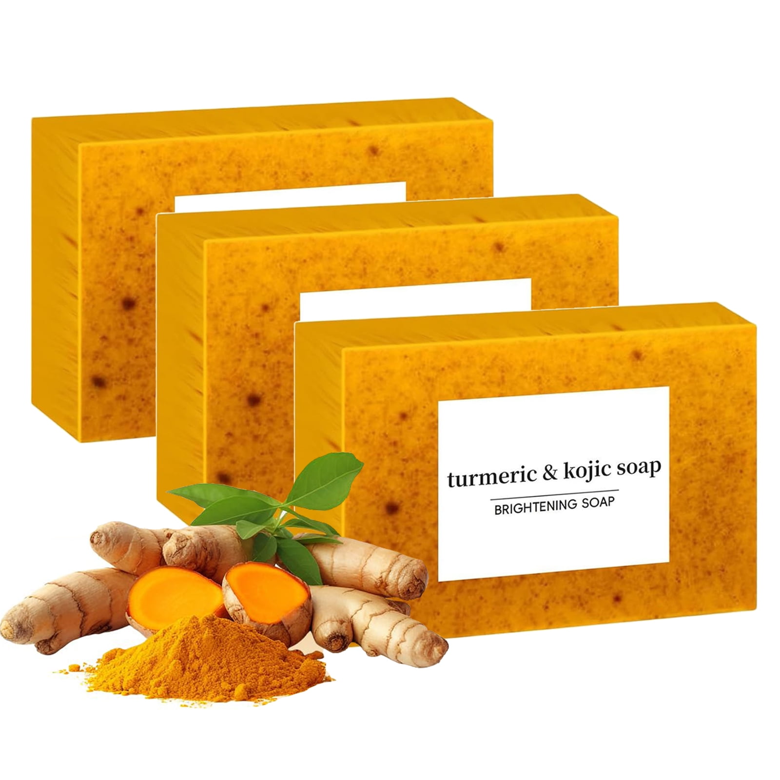 3 Pack Turmeric Soap Bar for Hyperpigmentation – Turmeric Skin ...