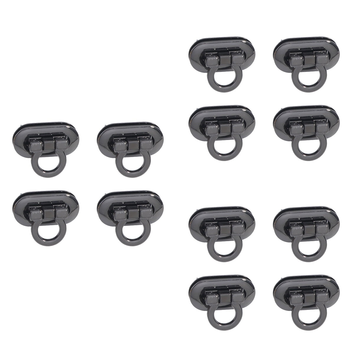 3 PCS Turn Lock Clasp Purse Closure Suitcases Handbag Decor Clutches ...