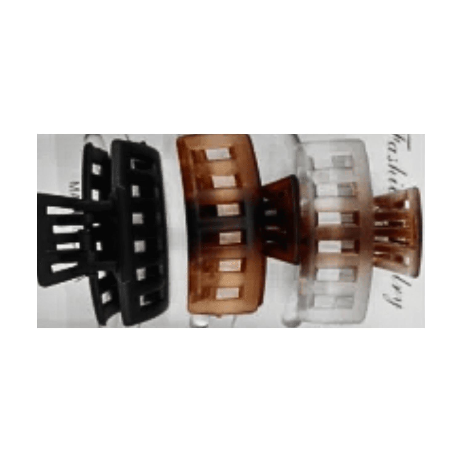 3-Pack Twisted Glossy Small Grappling Hair Clips – Assorted Colors ...
