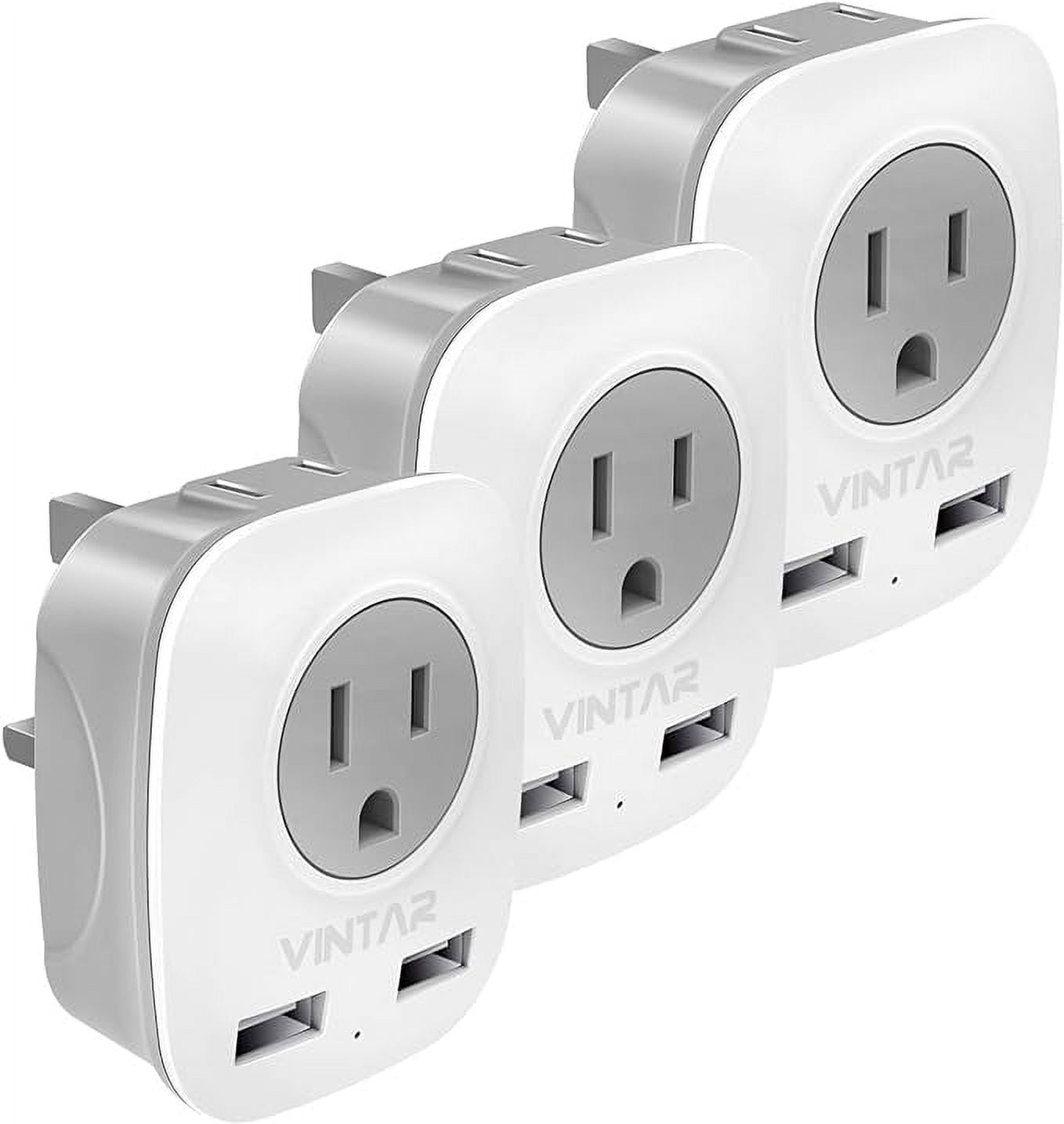 [3-Pack] US to UK Plug Adapter, Ireland Hong Kong Type G Travel Adaptor ...