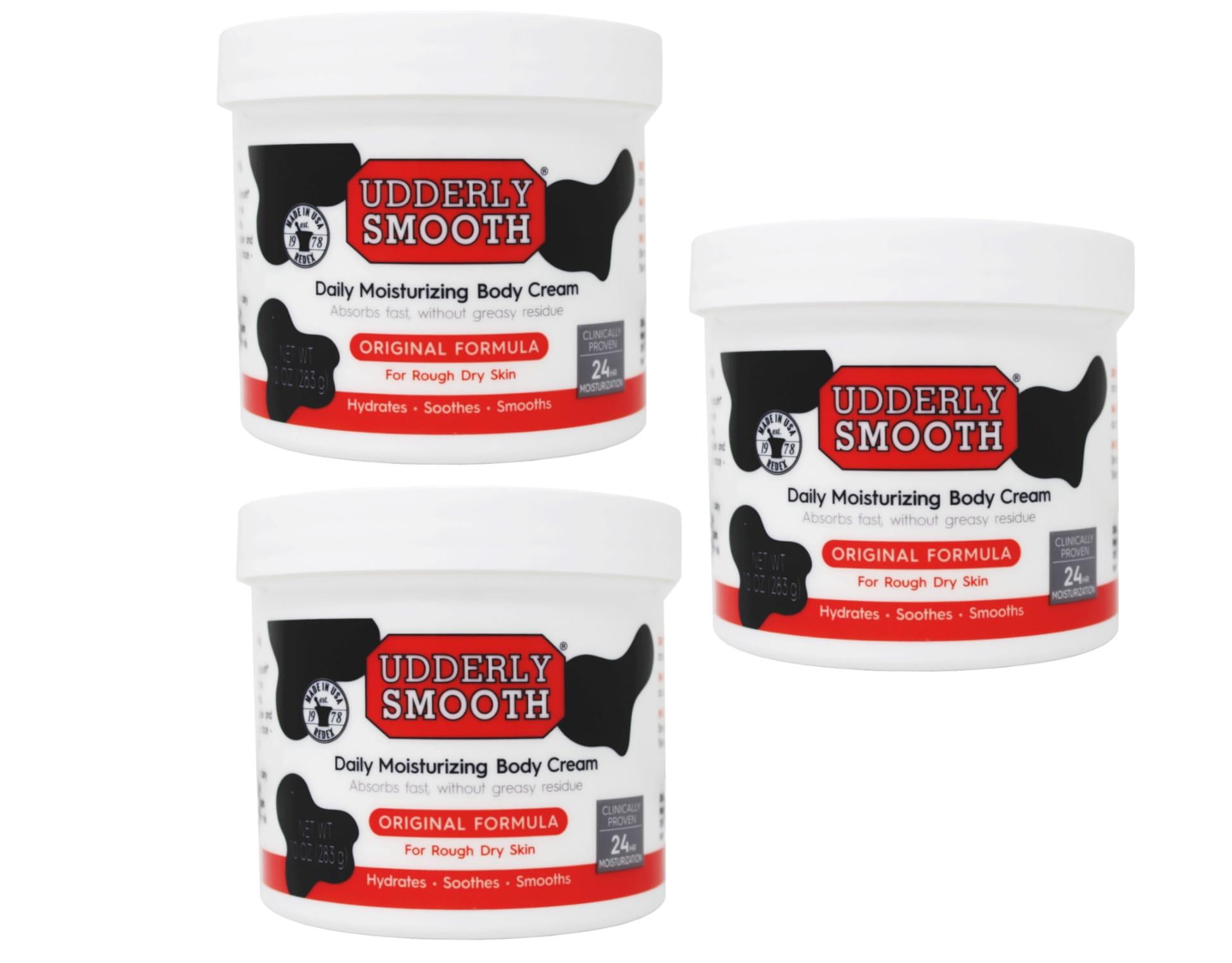 Udderly Smooth Body Cream - Moisturizing Lotion for Cracked Skin ...