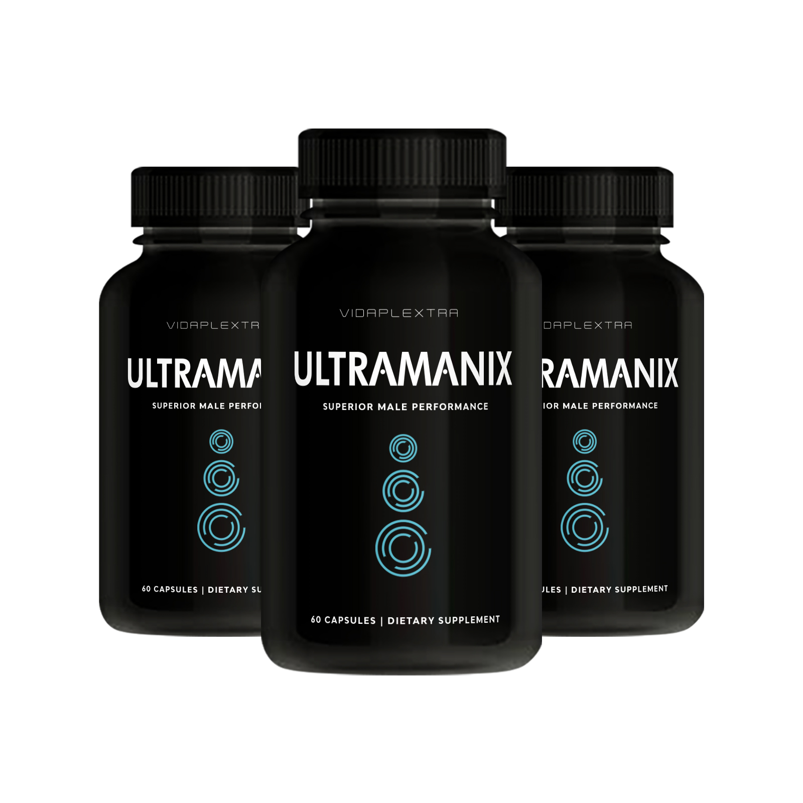 (3 Pack) Ultra Manix - Ultra Manix Male Capsules - Walmart.com
