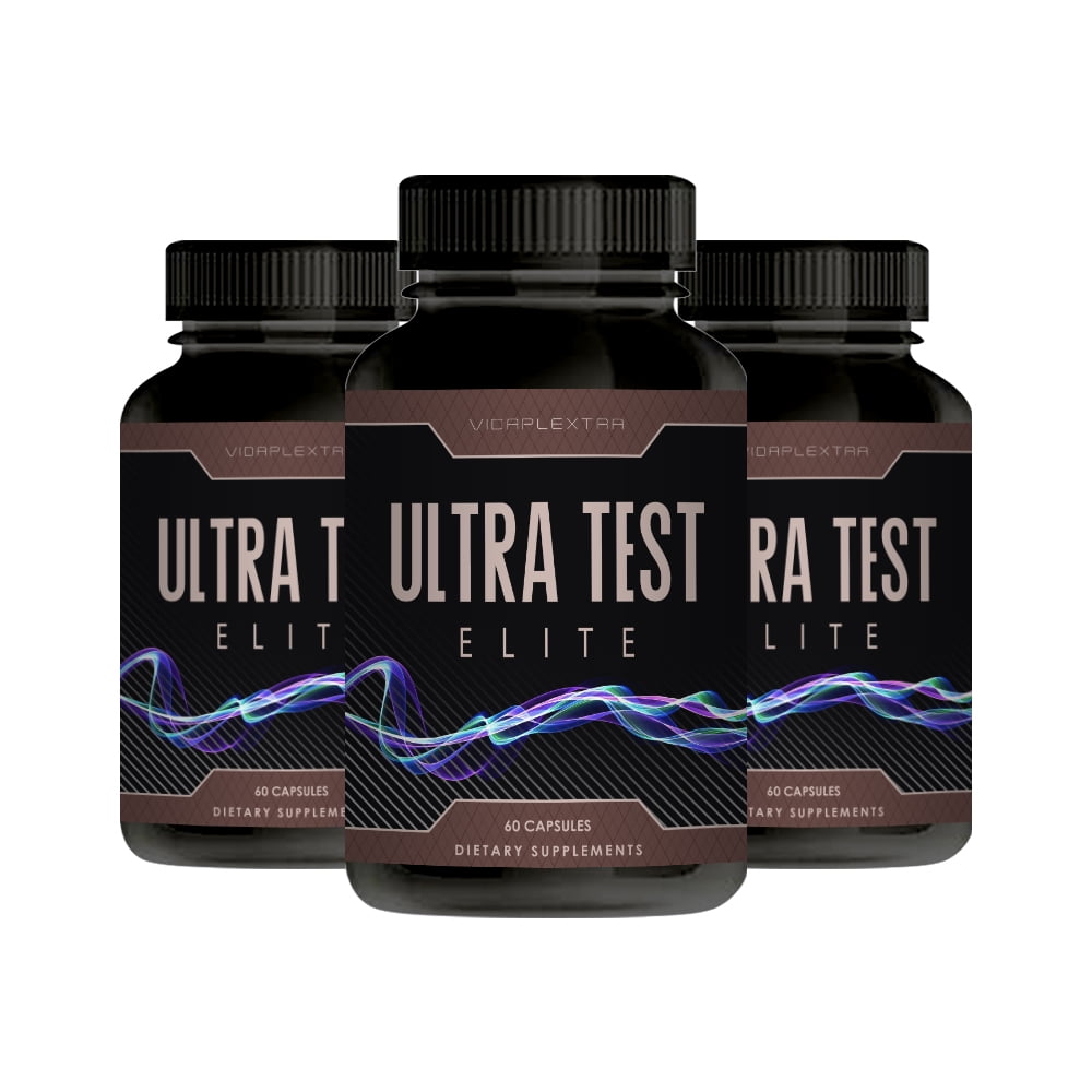 (3 Pack) Ultra Test Elite - Ultra Test Elite Male Supplement Capsules ...