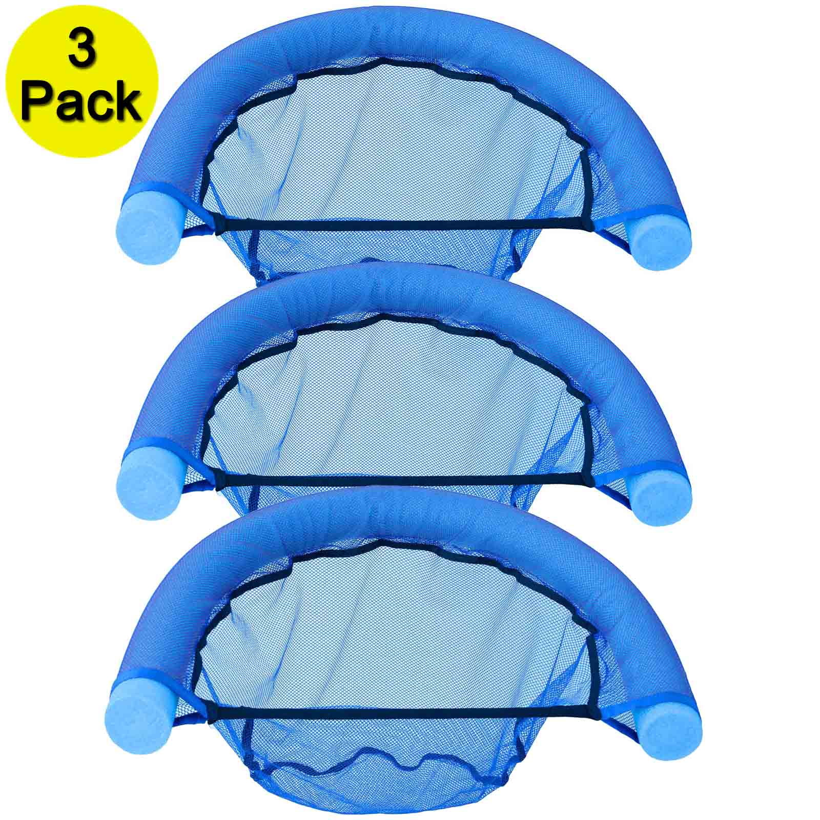 3 Pack Unisex Mesh Floating Noodle Chair Pool Float for Ages 15 and Up ...