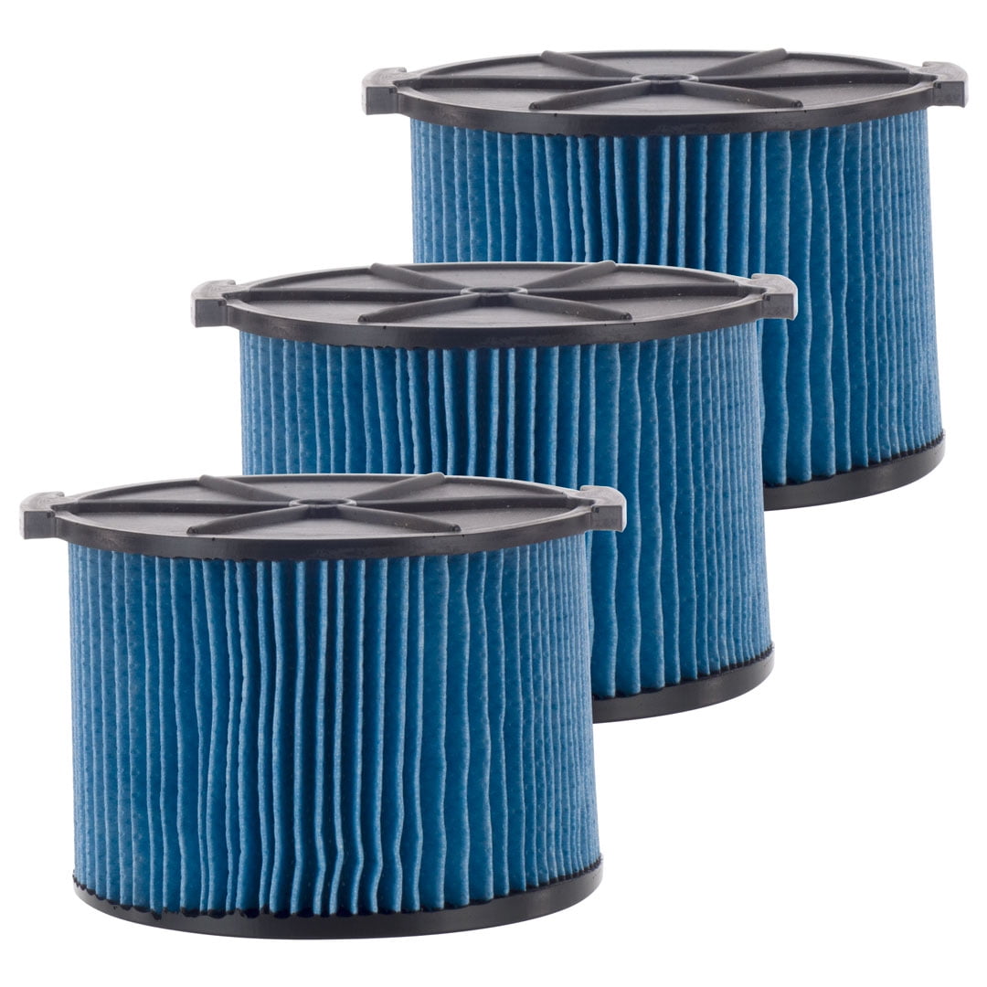 3 Pack VF3500 3-Layer Fine Dust Cartridge Filter Replacement Part 26643 ...