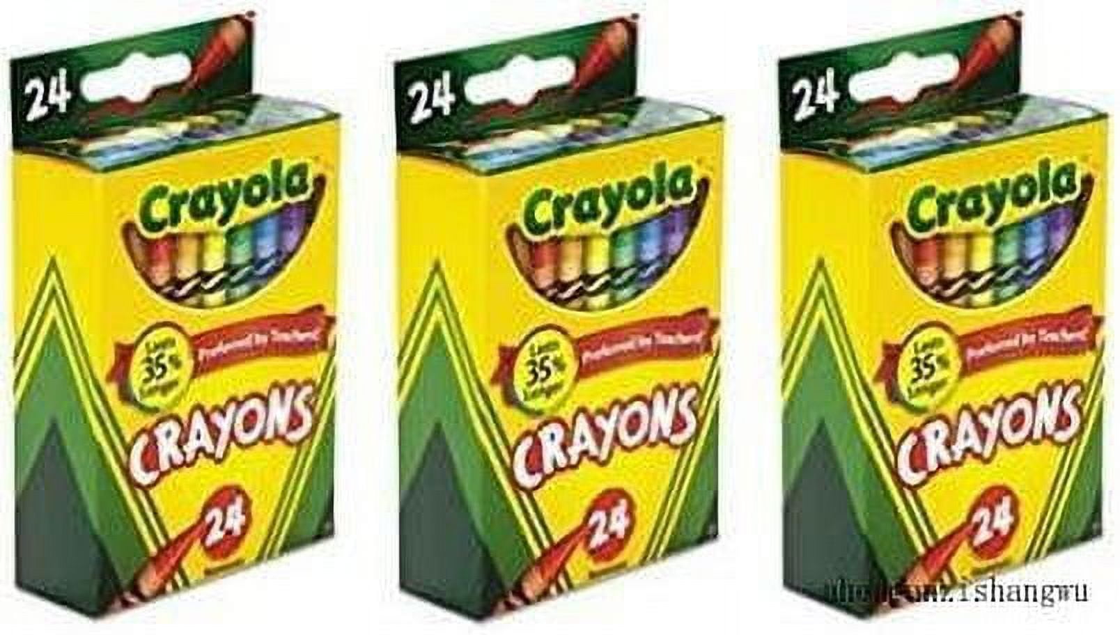 (3 Pack Value Bundle) Classic Color Pack Crayons, 24 Colors/Box ...