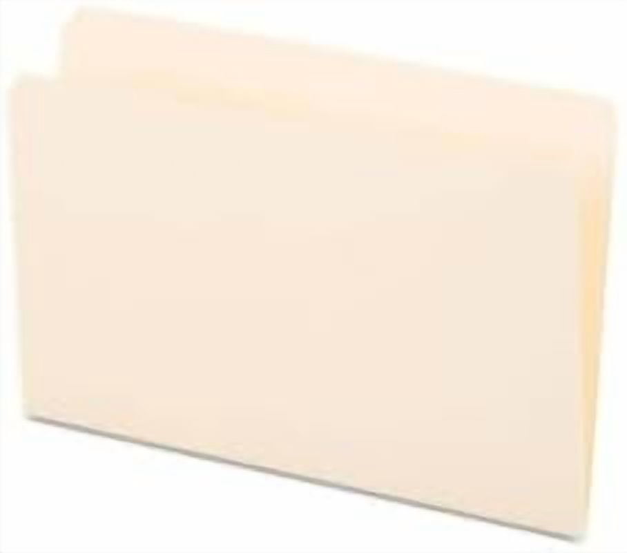 (3 Pack Value Bundle) File Folders, Straight Cut, One-Ply Top Tab ...