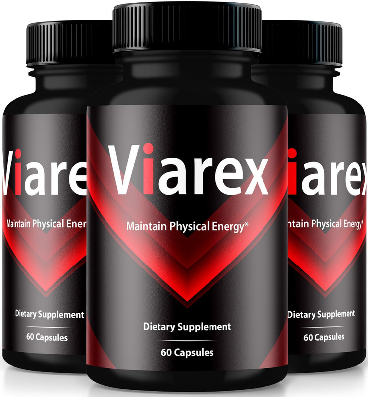 (3 Pack) Viarex Pills, Official Formula to Support Stamina and Overall Health, All Natural ...