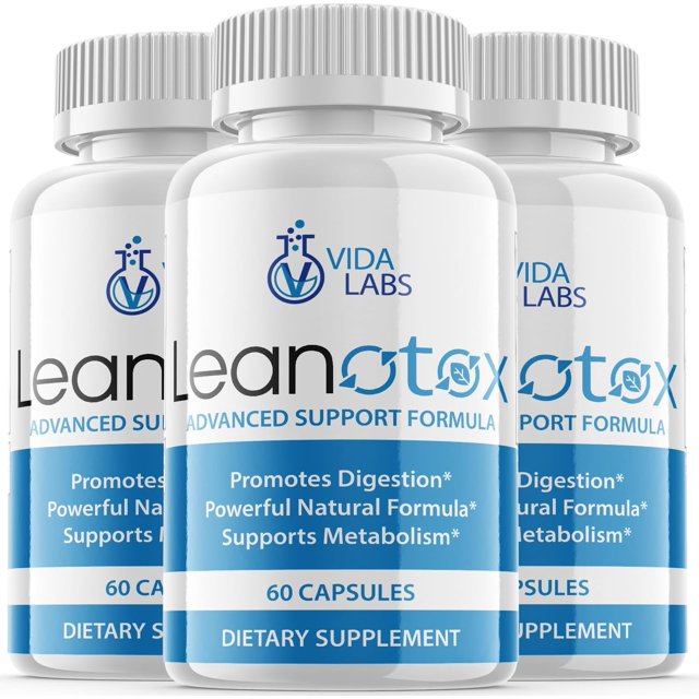 Vida Labs Leanotox 180 caps - Energy shots for ecommerce - Walmart ...