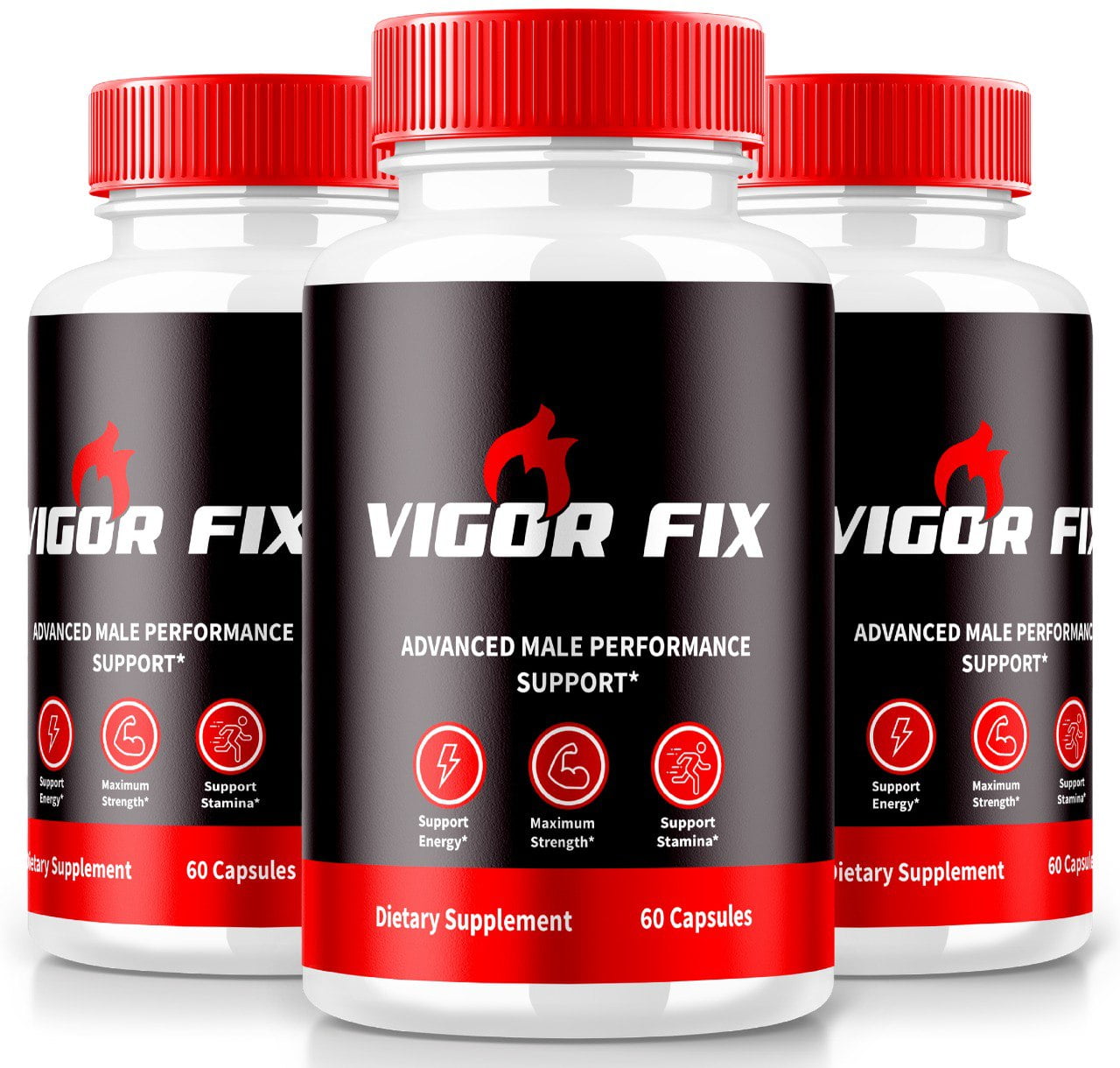 (3 Pack) Vigor Fix Pills, Vigor Fixed Herbal Support, Daily Nutrition ...