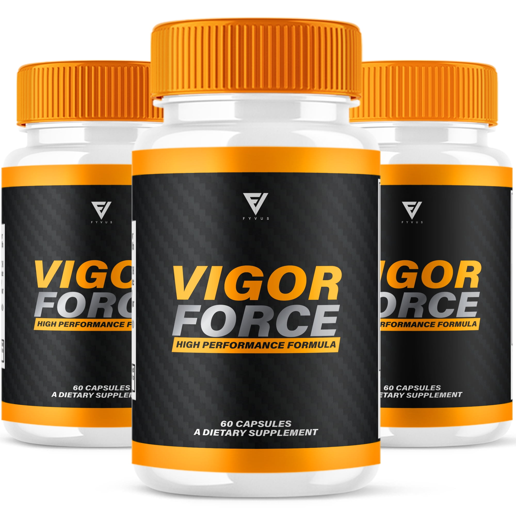 (3 Pack) Vigor Force Supplement for Men VigorForce Max Strength (180 Capsules) - Walmart.com