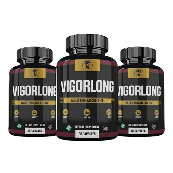 (3 Pack) Vigor Long Supplement Advanced Formula, Vigor Long for Men ...