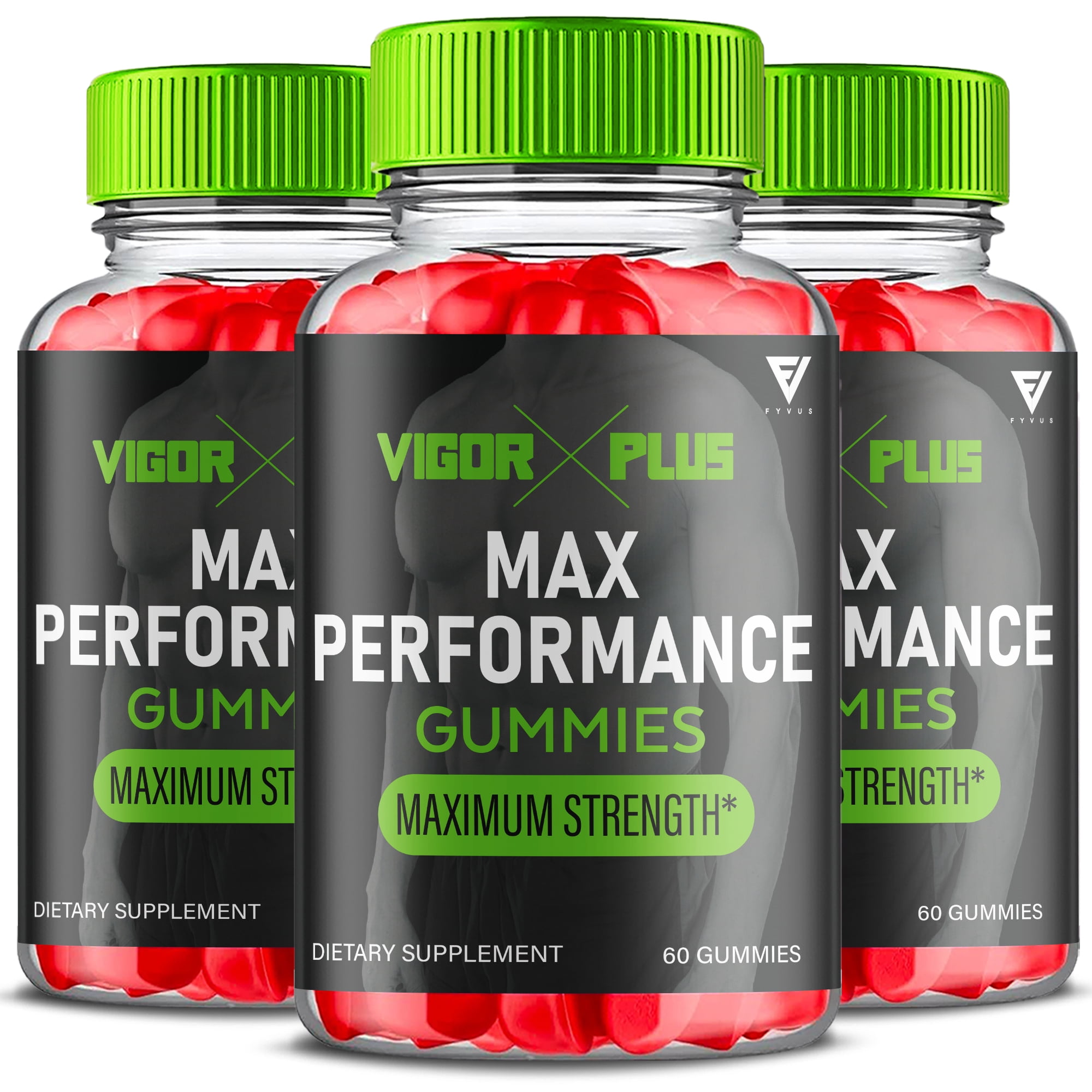 (3 Pack) Vigor Plus Gummies VigorPlus Maximum Performance (180 Gummies) - Walmart.com