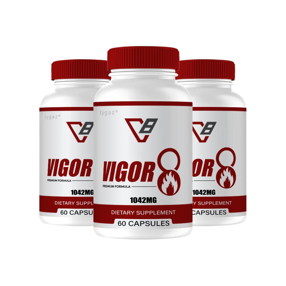 (3 Pack) Vigor8 - Vigor 8 Pills For Men - Walmart.com