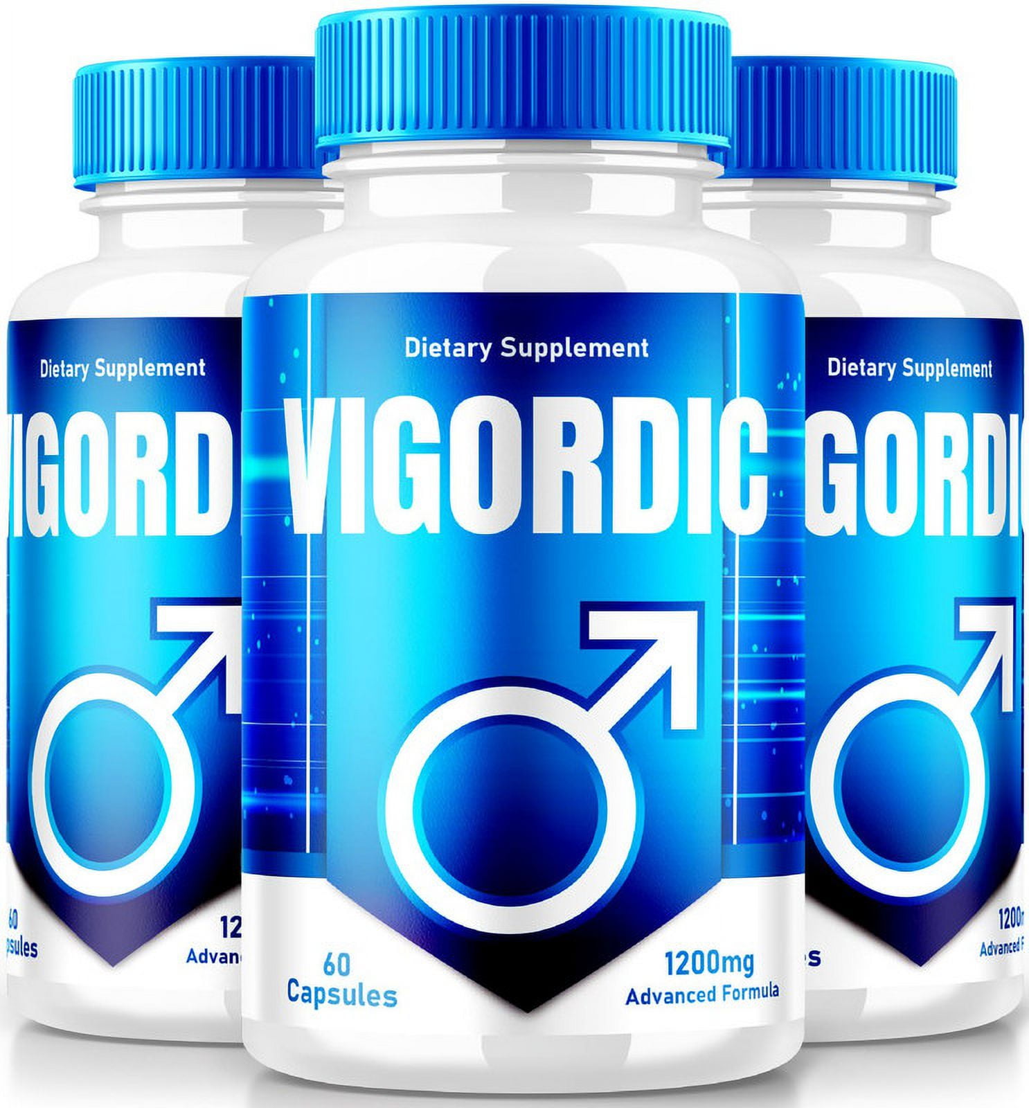 (3 Pack) Vigordic Capsules - Unleash Your Body's Full Potential, Made ...
