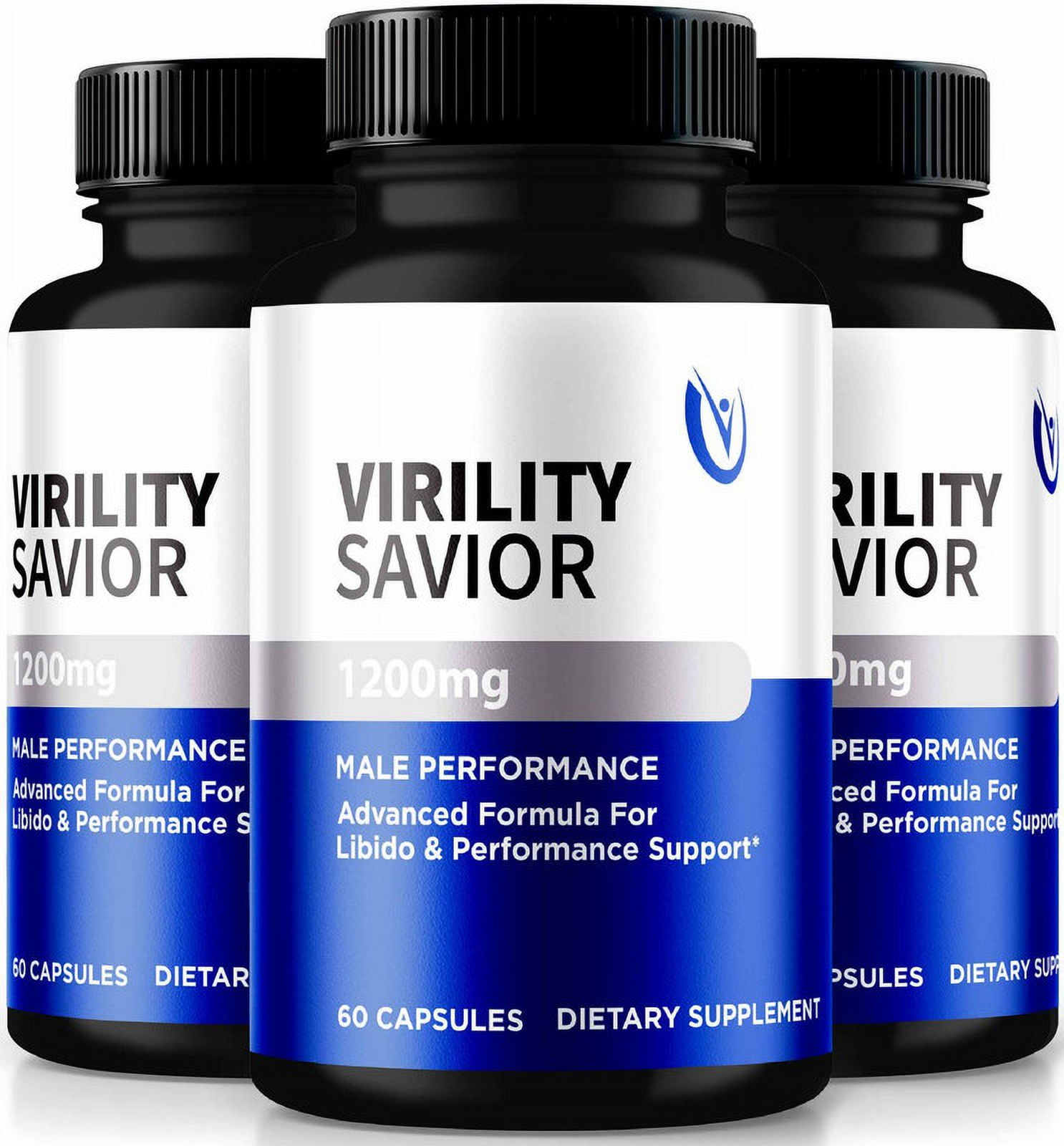 (3 Pack) Virility Savior Capsules, Official VirilitySavior Formula ...