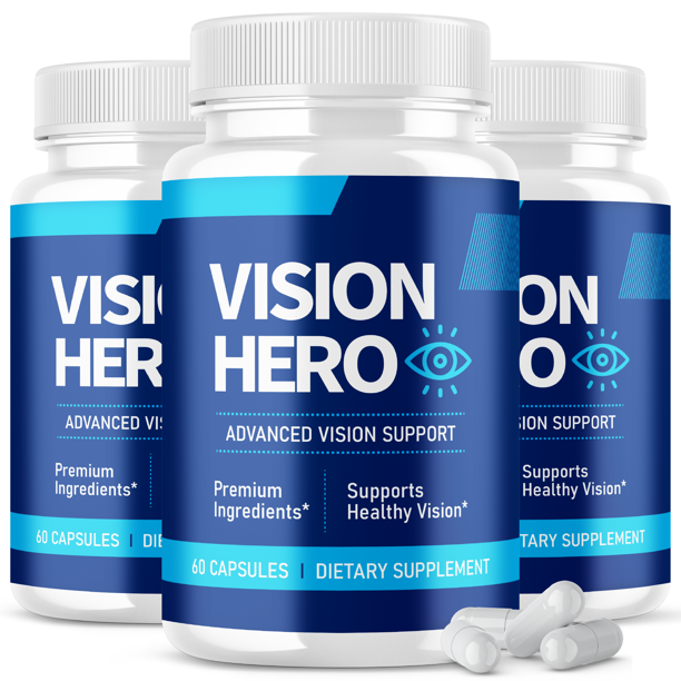 (3 Pack) Vision Hero - Revolutionary Advanced Vision Matrix Formula ...