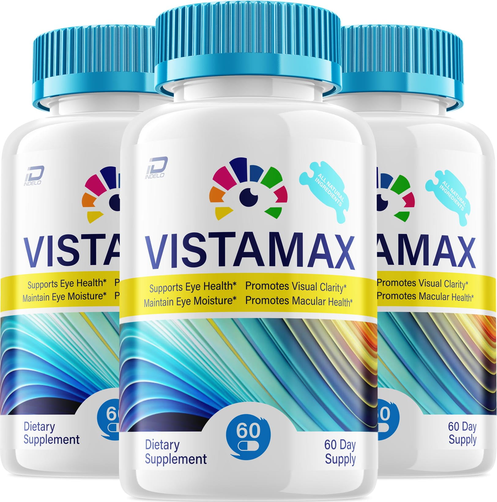 (3 Pack) Vista Max Plus Eye Support Supplement – VistaMax Capsules, Eye ...