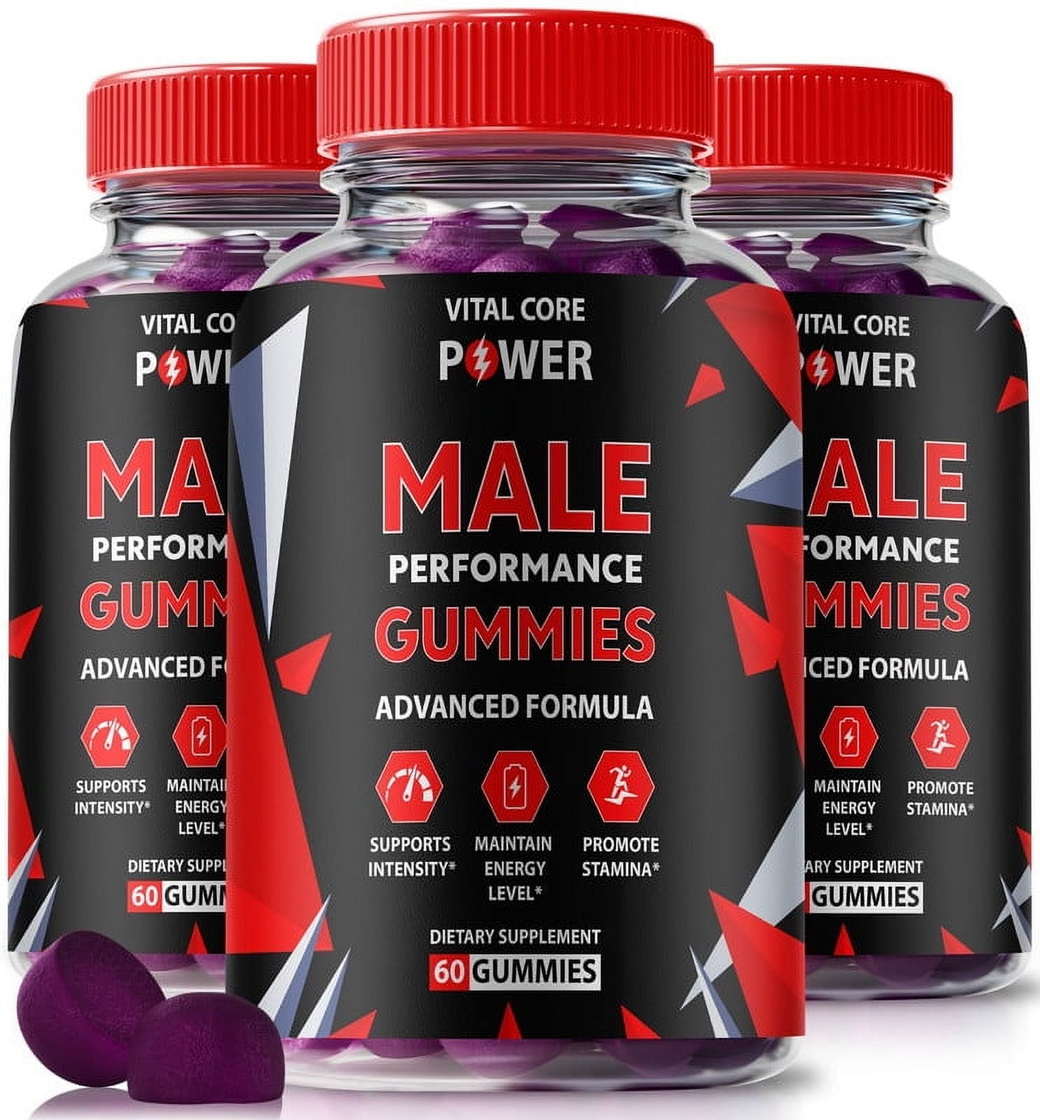 (3 Pack) Vital Core Power Gummies – Official VitalCore Power ME All ...