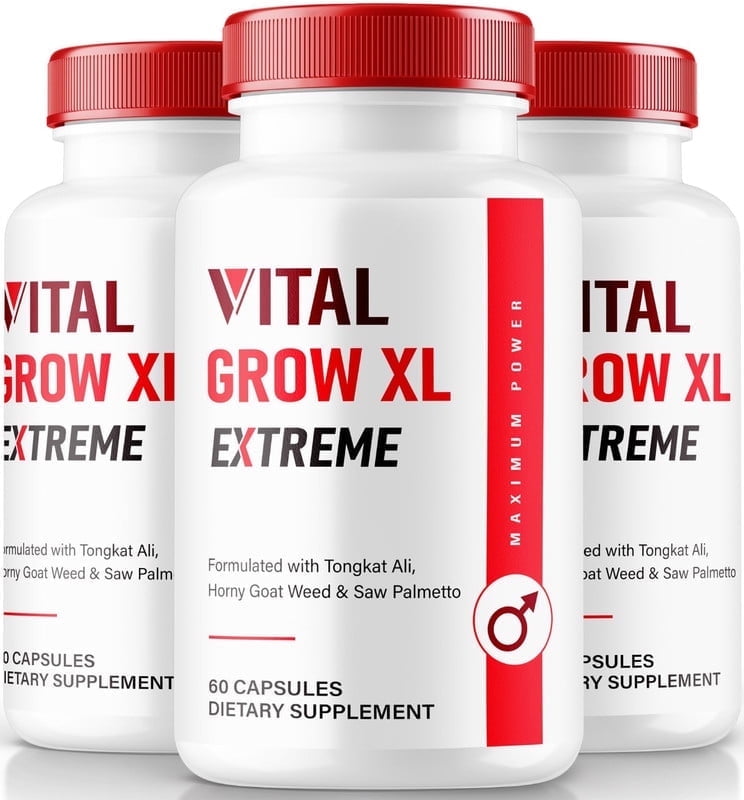 (3 Pack) Vital Grow XL Capsules – Official VitalGrow XL Extreme All ...