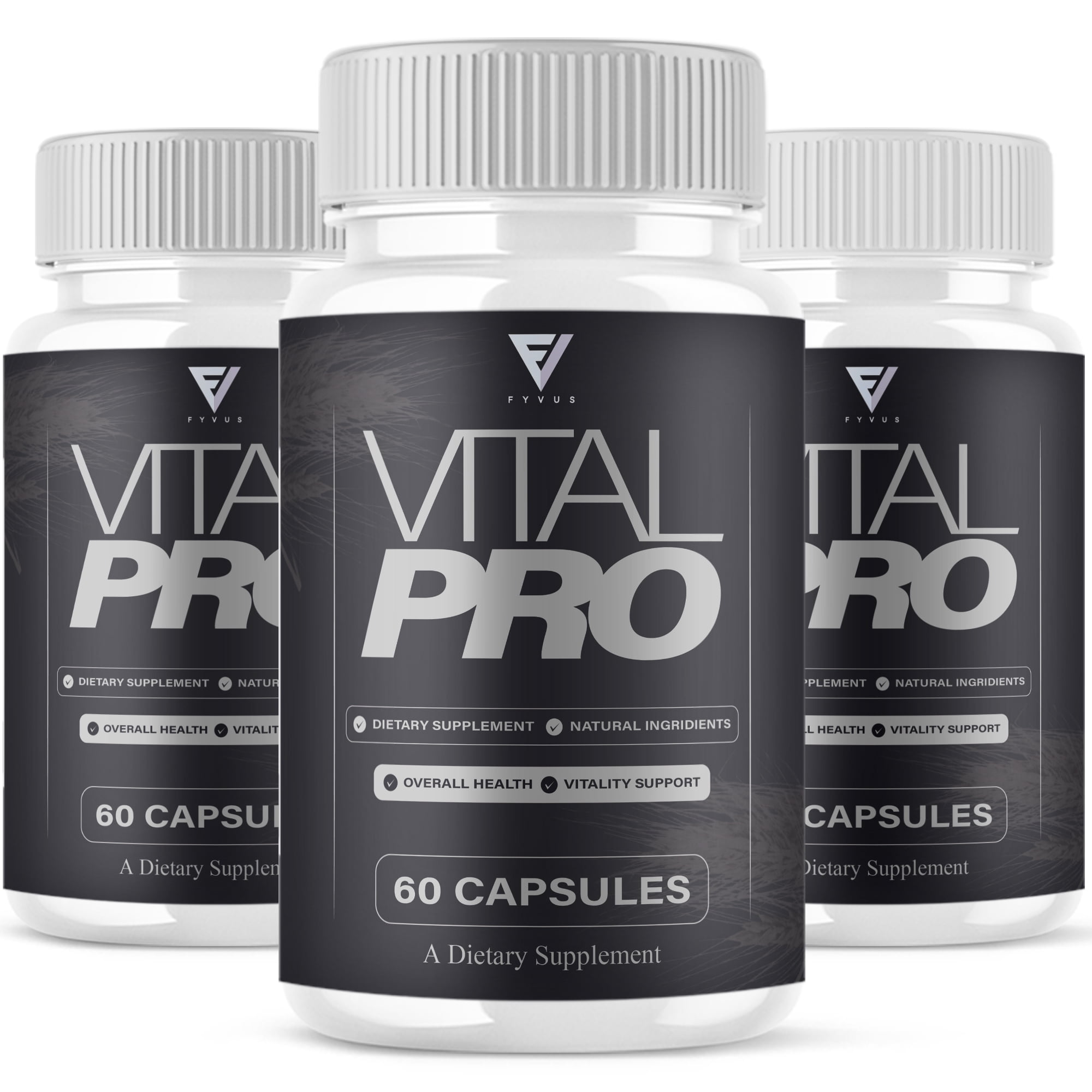(3 Pack) Vital Pro Capsules, Vital Pro Advanced Performance Support ...