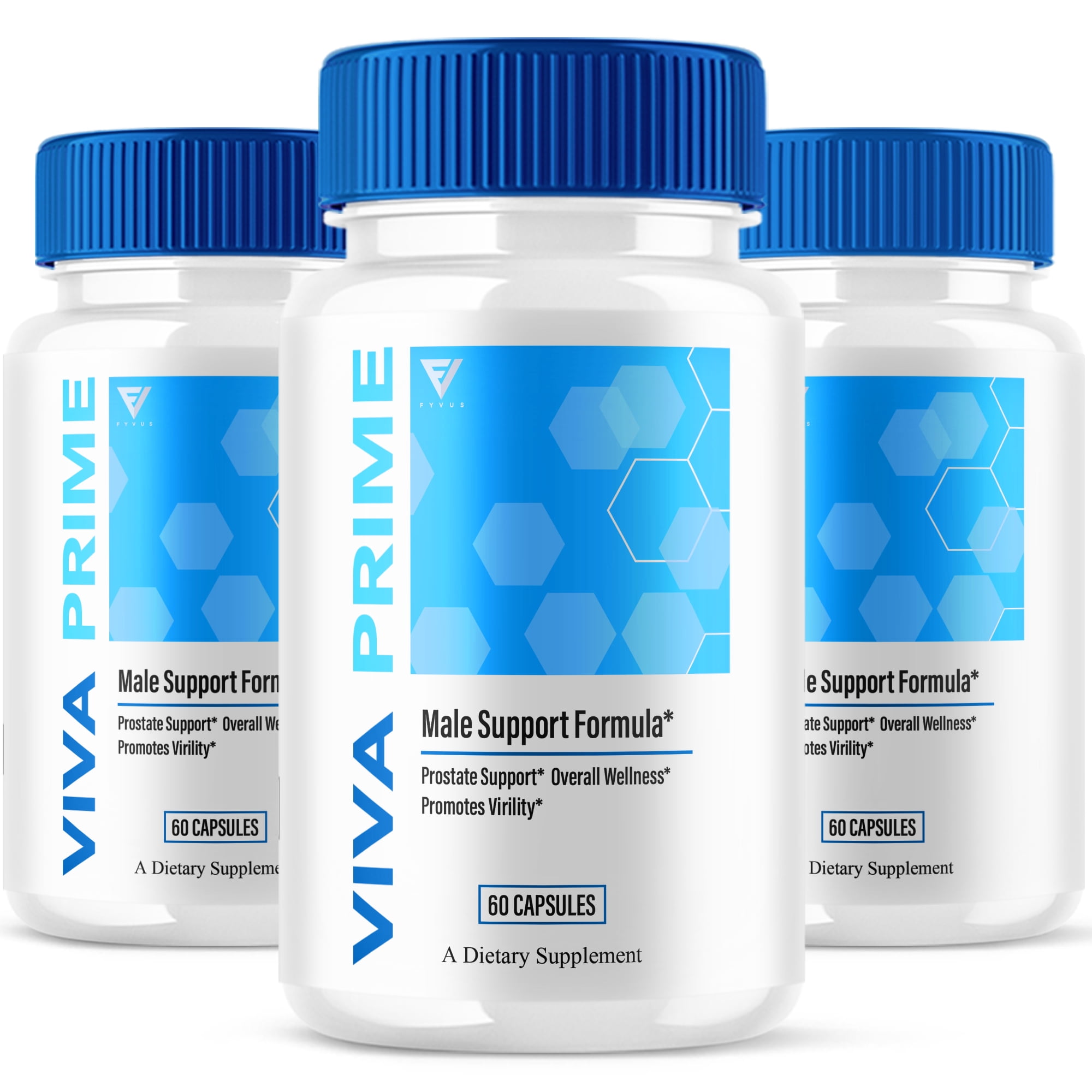 (3 Pack) Viva Prime Performance Capsules, VivaPrime Advanced Pill (180 ...