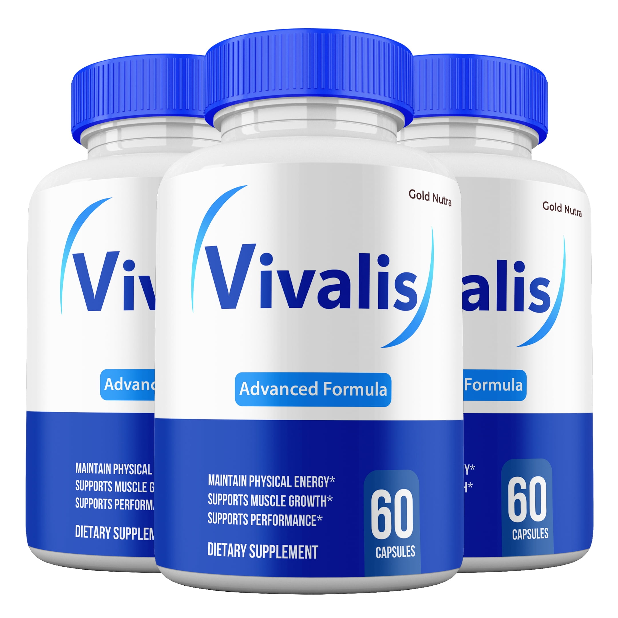(3 Pack) Vivalis, Maximum Strength Vivalis Pills High Potency Formula ...